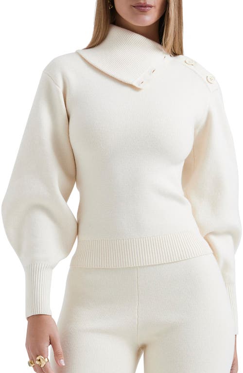 HOUSE OF CB - Adelita Split Cowl Neck Sweater