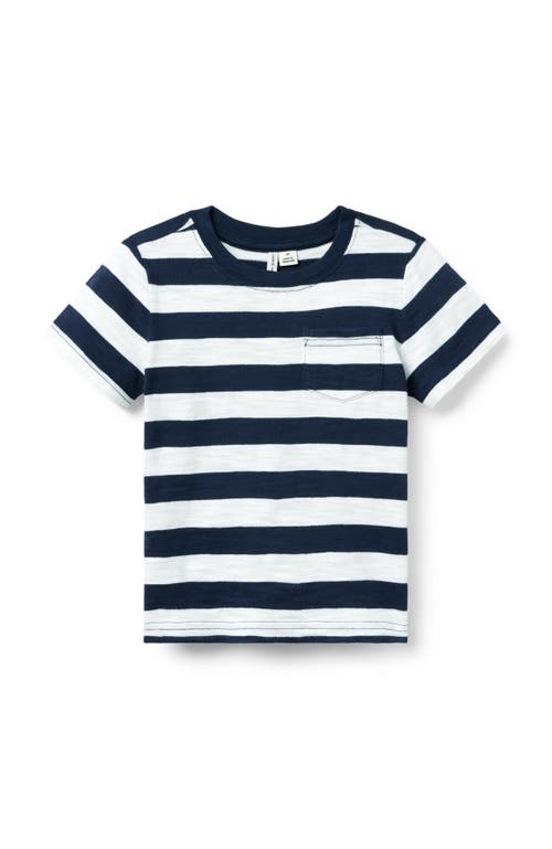 Janie and Jack - The Striped Slub Tee
