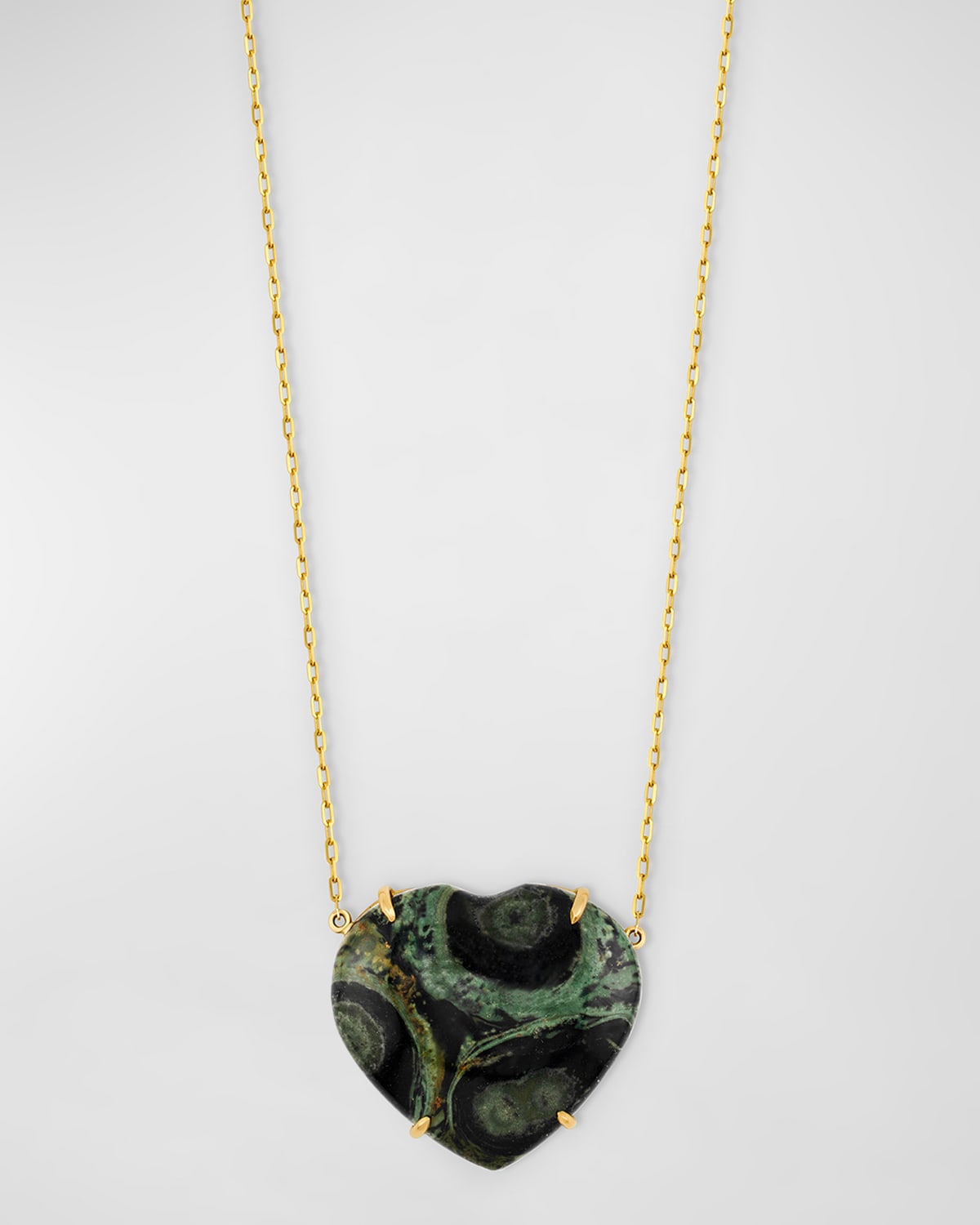 JIA JIA - Feldspar Jumbo Heart Necklace