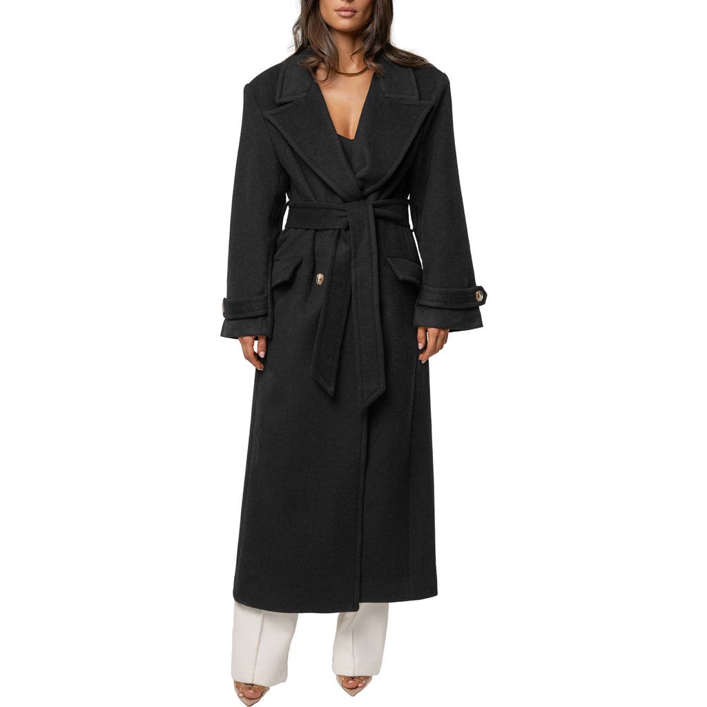 JLUXLABEL - Empire Double Breasted Longline Coat