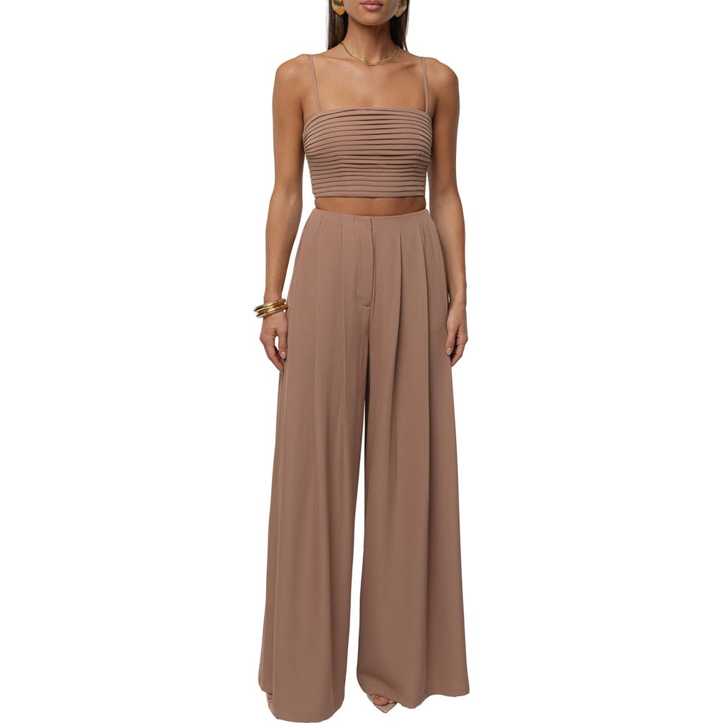 JLUXLABEL - Serenade Crop Top & Wide Leg Pants