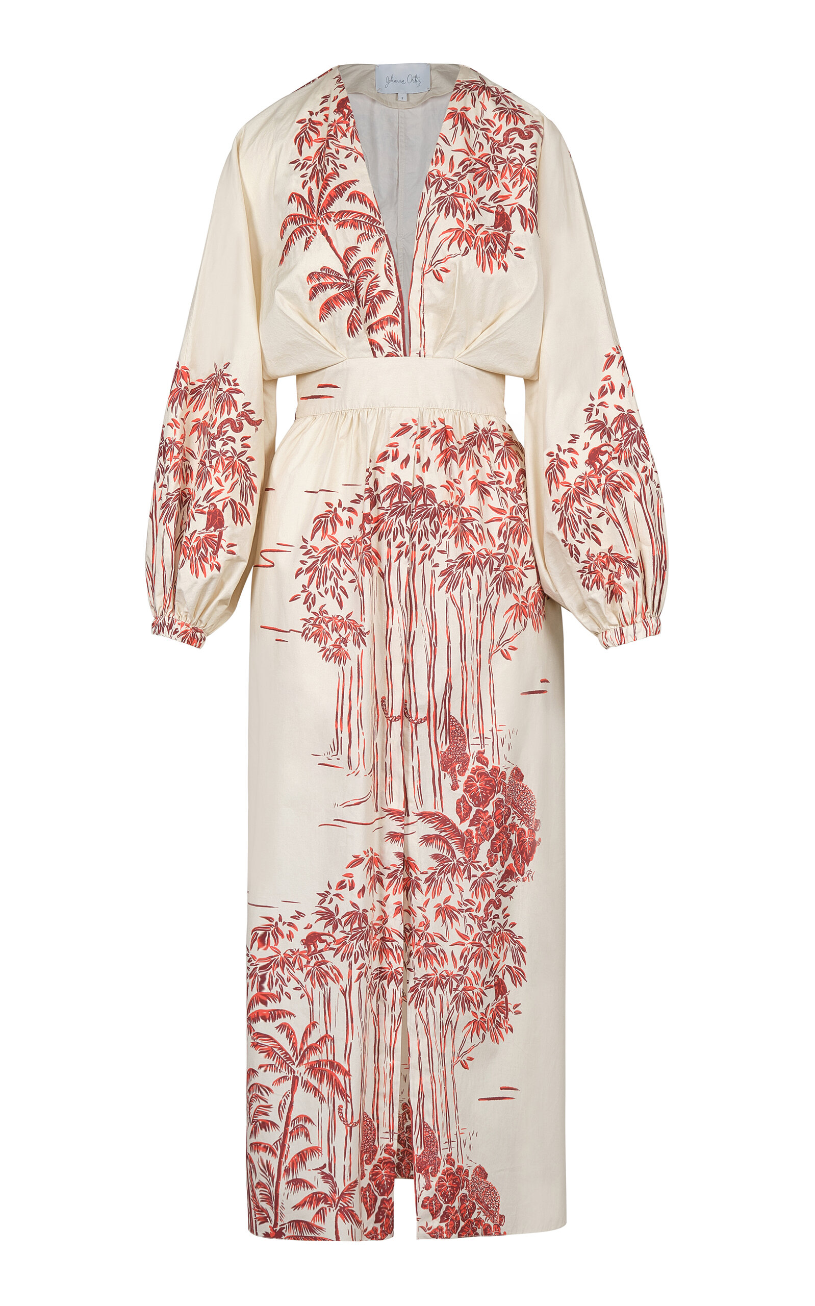 Johanna Ortiz - Cotton Andar Aventurero Ankle Dress Print