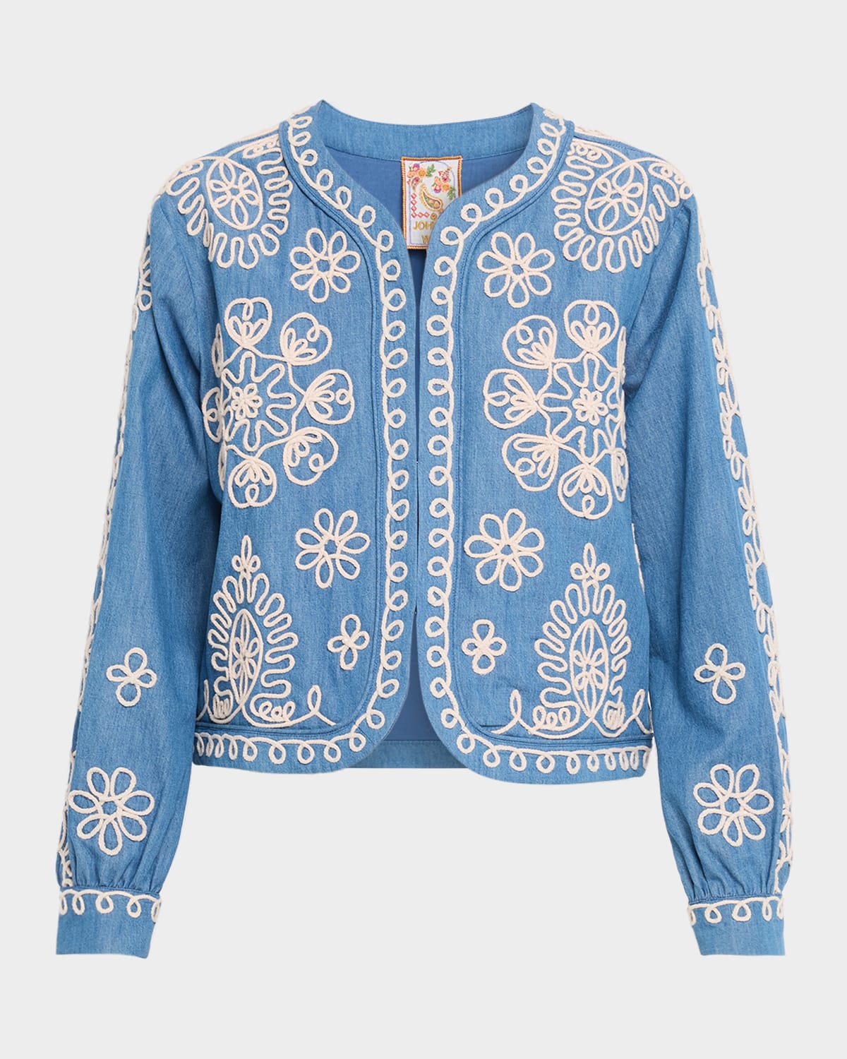 Johnny Was - Sutash Embroidered Bolero Jacket