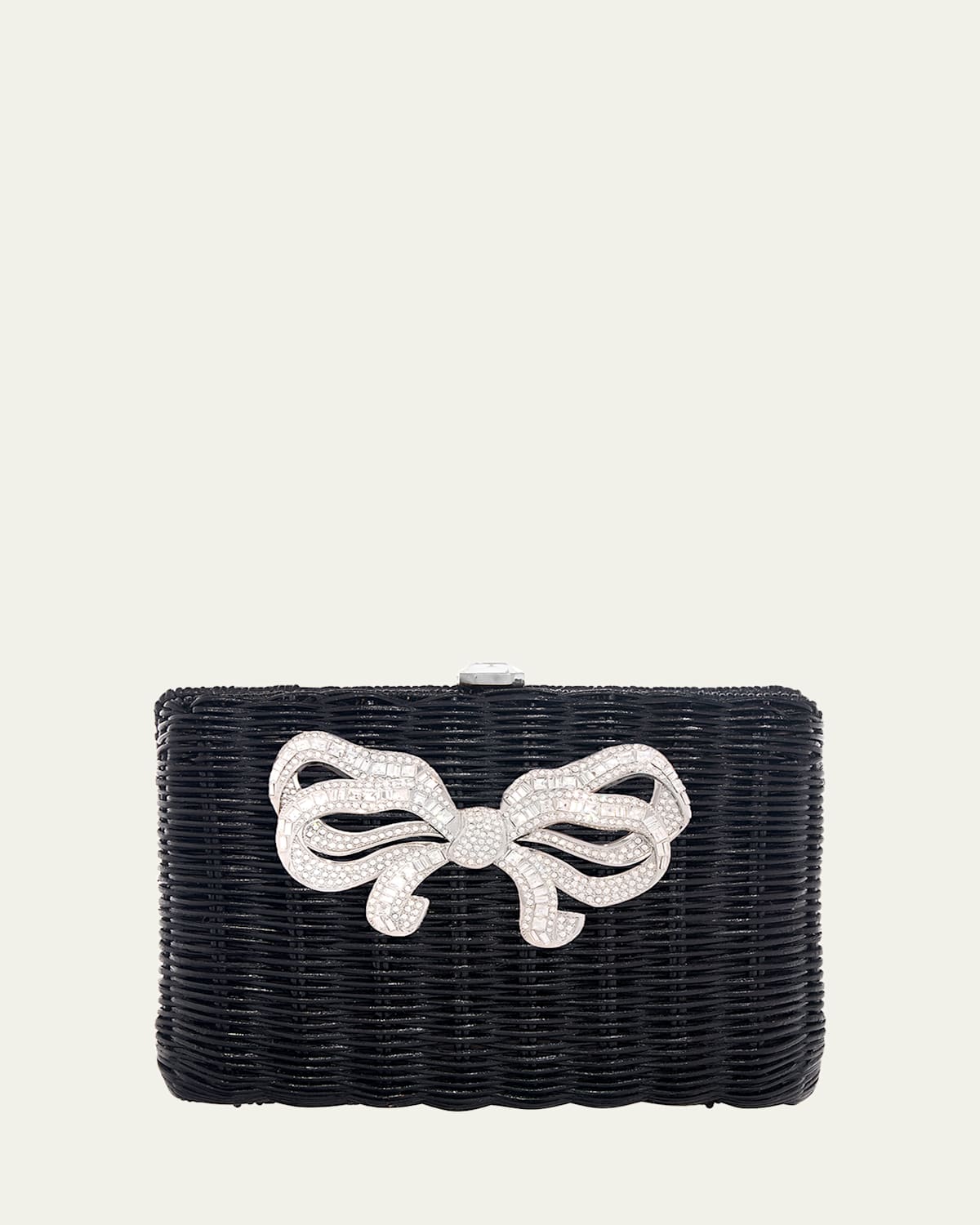 Judith Leiber Couture - Hailey Bow Basket Clutch Bag
