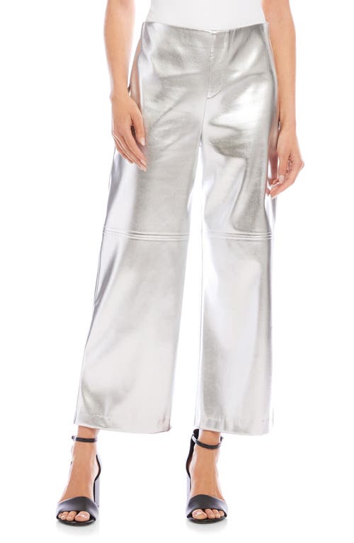 Karen Kane - Crop Faux Leather Pants