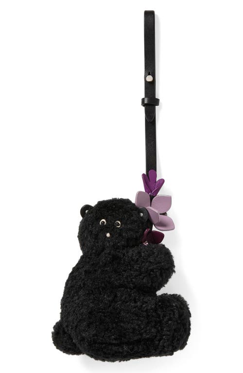 Kate Spade New York - critters faux shearling penelope bear bag charm