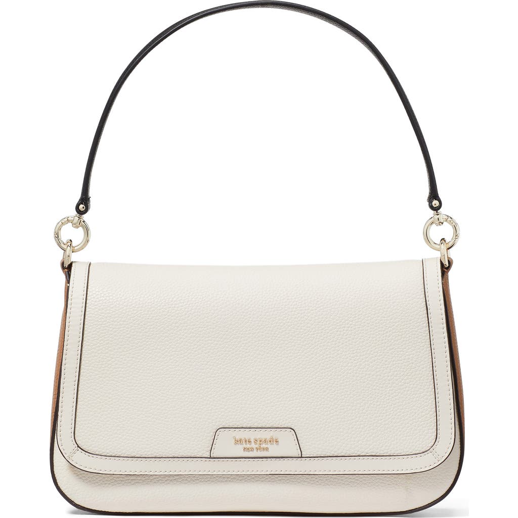 Kate Spade New York - hudson colorblock pebbled leather satchel