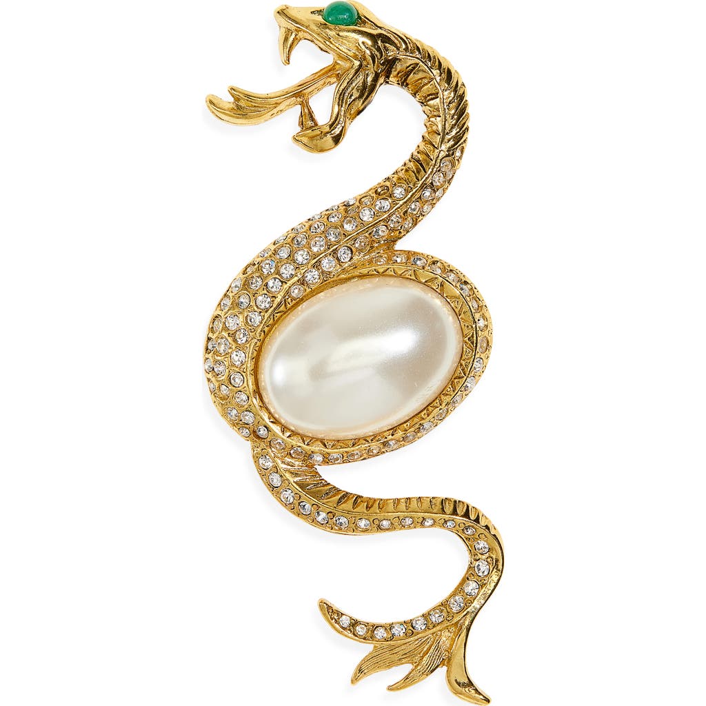Kenneth Jay Lane - Snake Pin