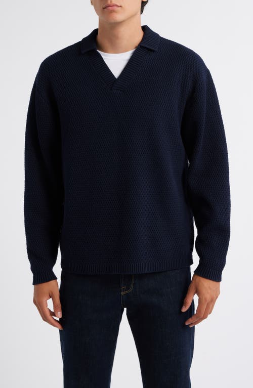 KROST - Broken Rib Johnny Collar Sweater