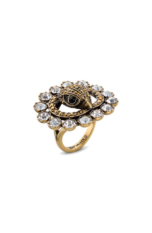 Kurt Geiger London - Crystal Eagle Cocktail Ring