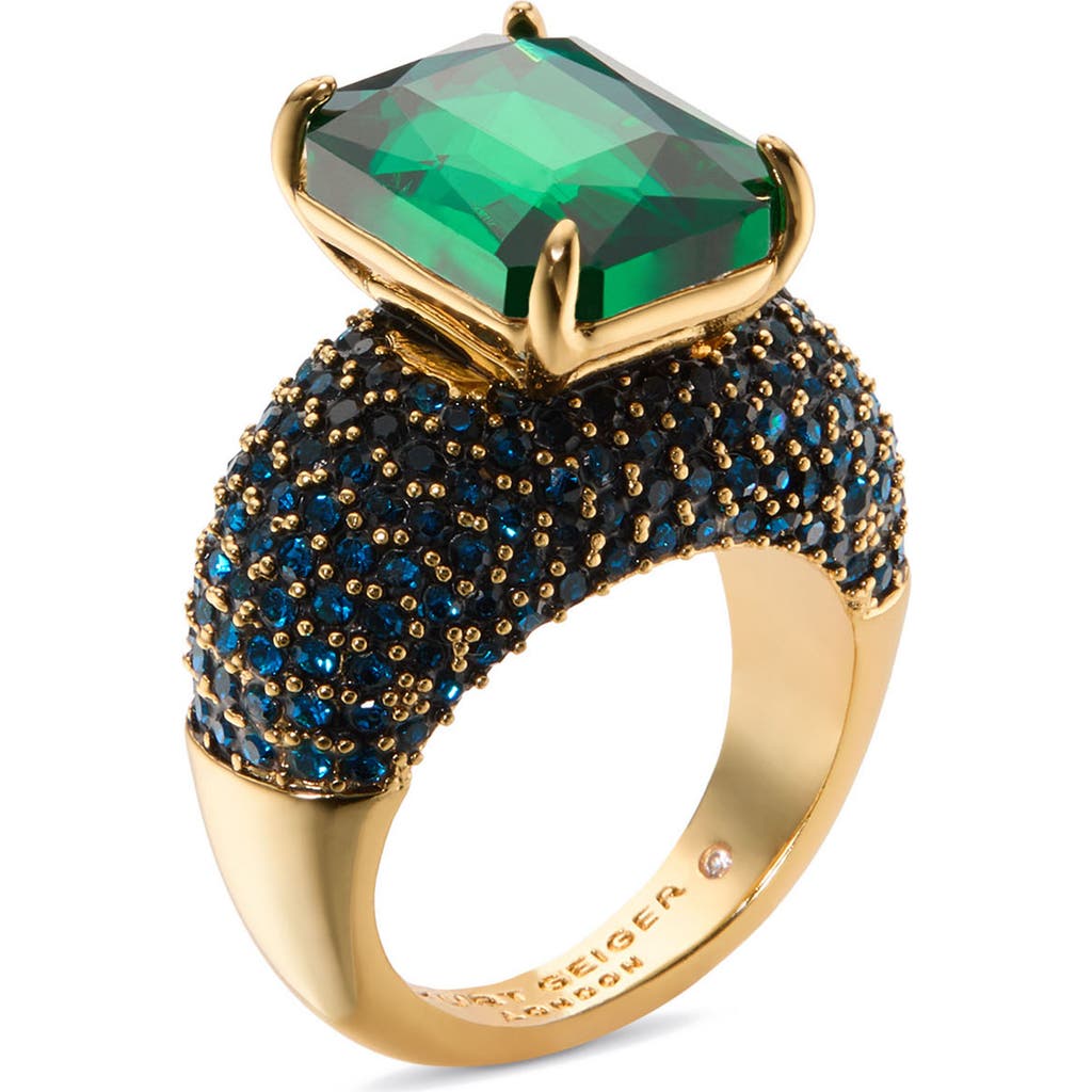 Kurt Geiger London - Pavé Stone Cocktail Ring