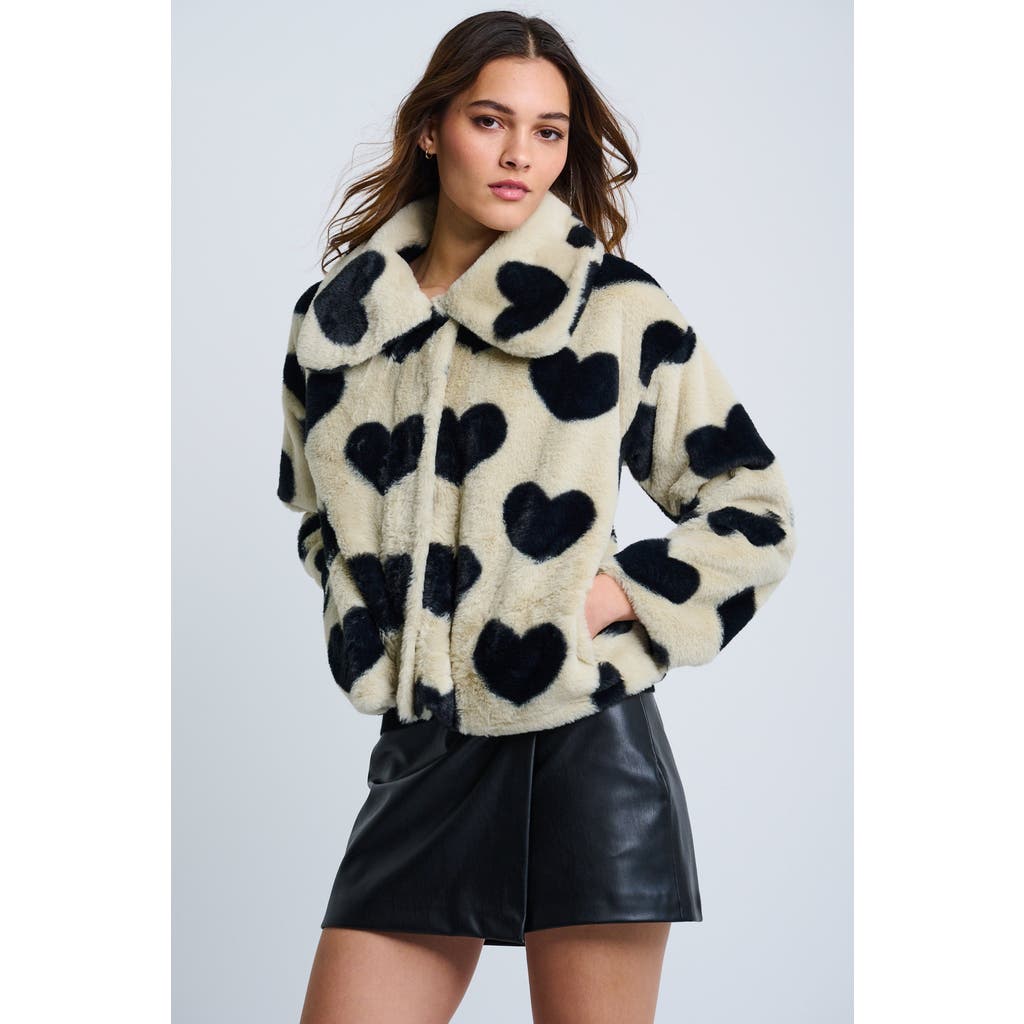 Lisa Todd - Love Shag Faux Fur Heart Jacket