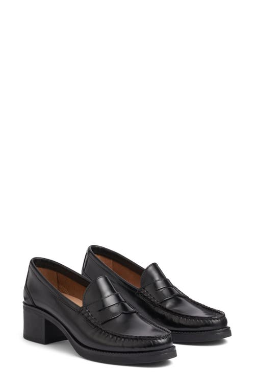 LK Bennett - Manon Block Heel Penny Loafer