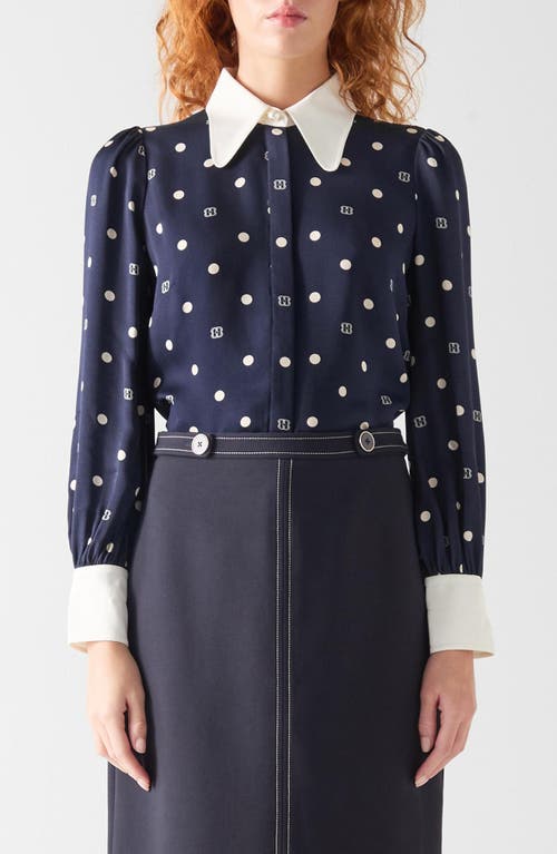 LK Bennett - Sonya Logo Shirt