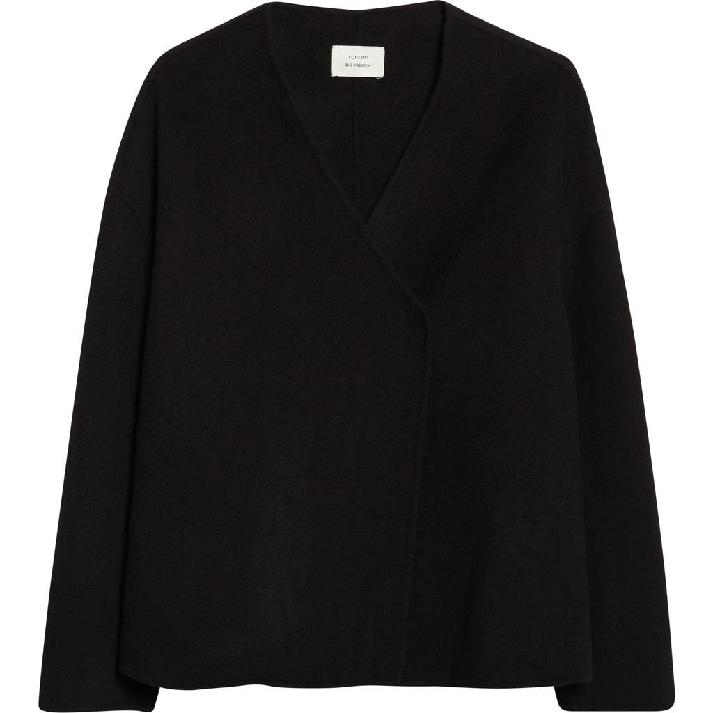 LOULOU DE SAISON - Maara Oval Wool & Cashmere Jacket