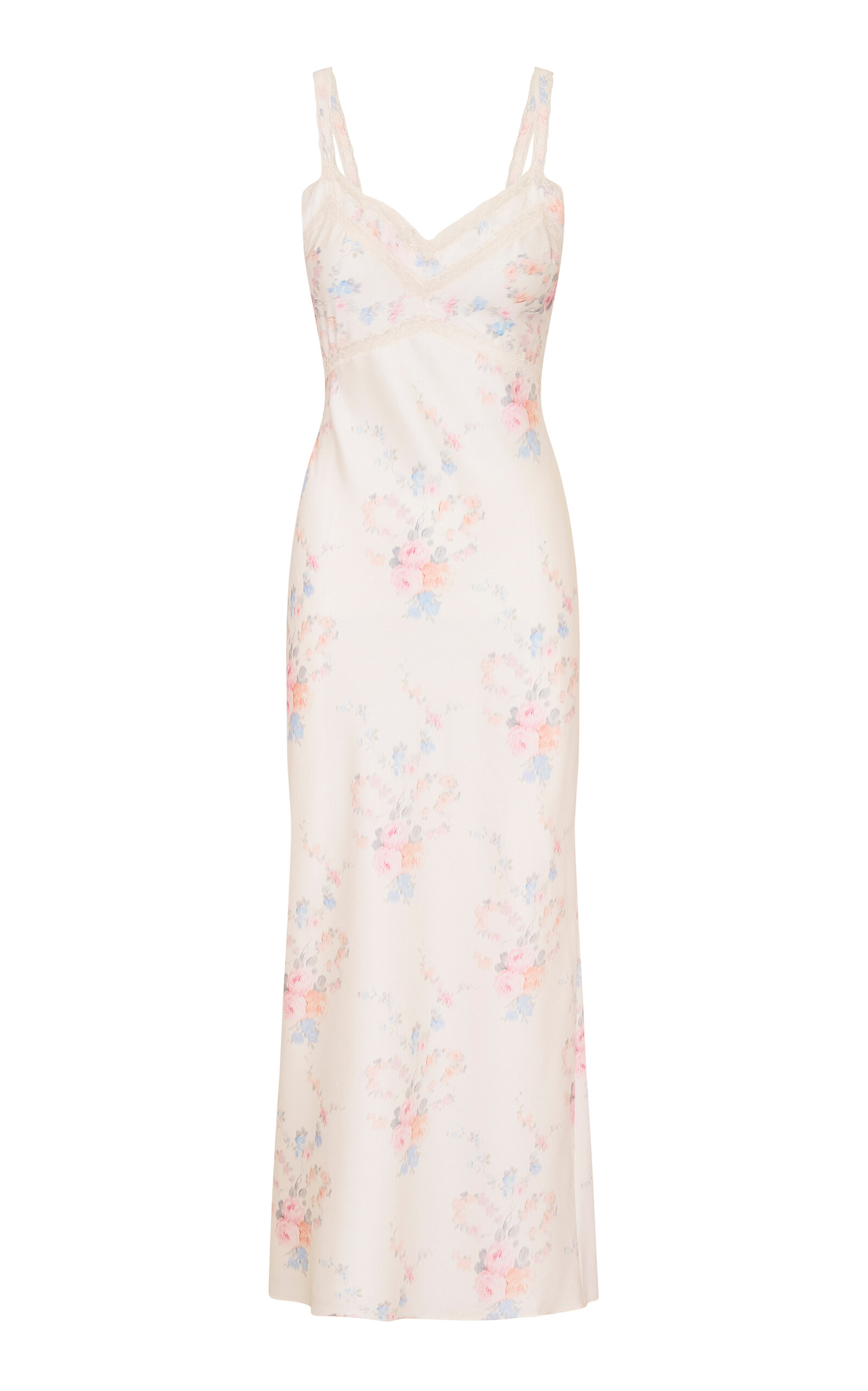 LoveShackFancy - Annabeth Printed Midi Dress Multi L