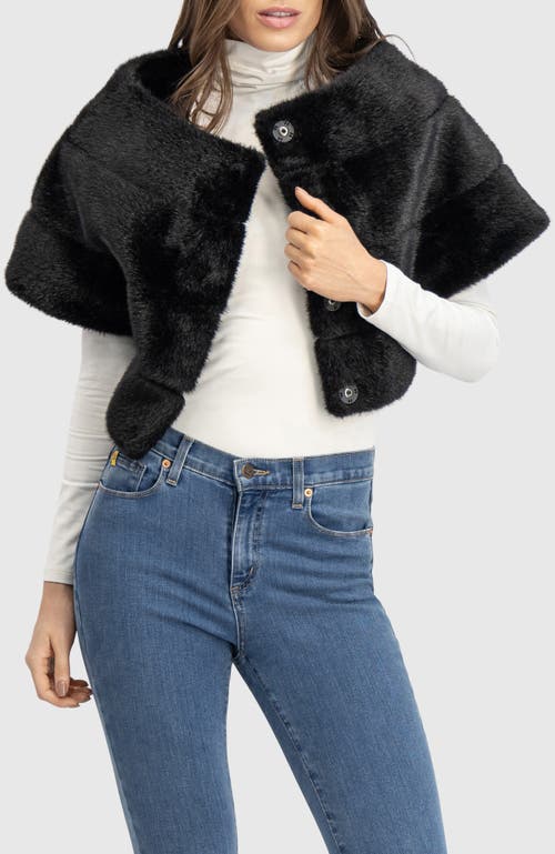 Lyla Grant - Fur-Free Mink (Faux Fur) Capelet