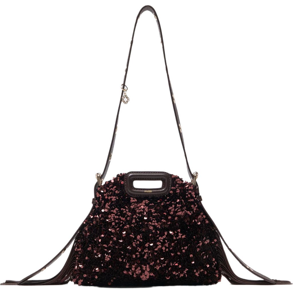 maje - Miss M mini sequinned bag