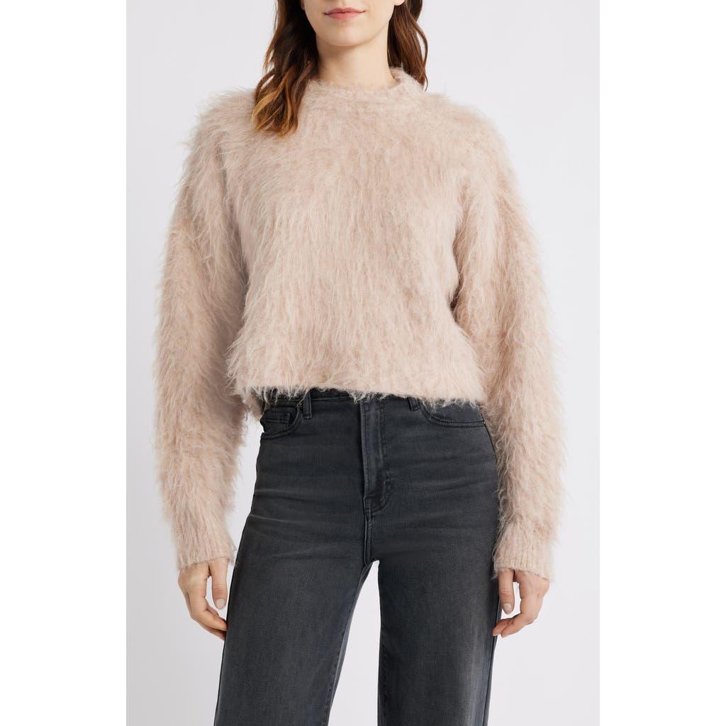 MANGO - Brushed Mock Neck Sweater