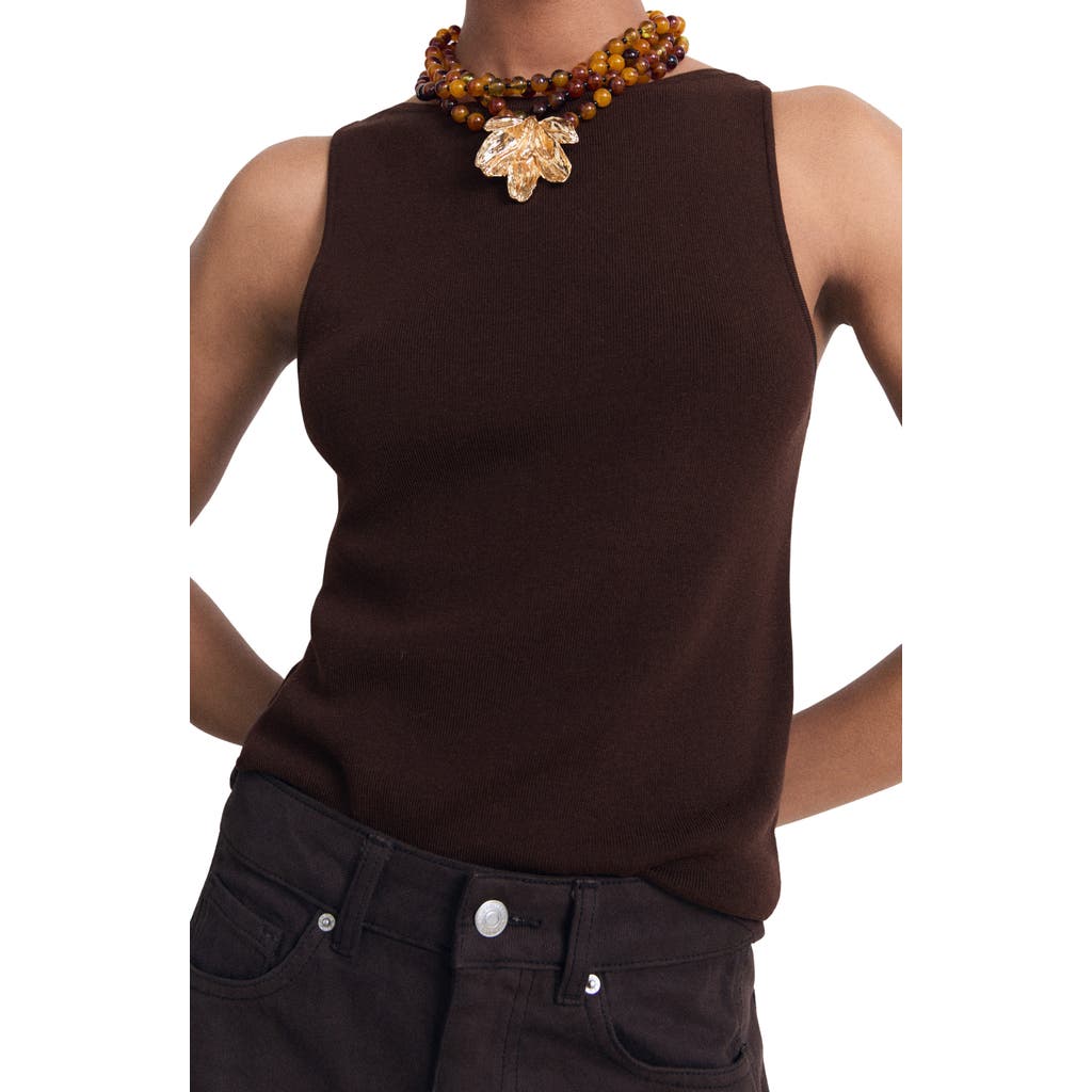 MANGO - Fitted Knit Tank