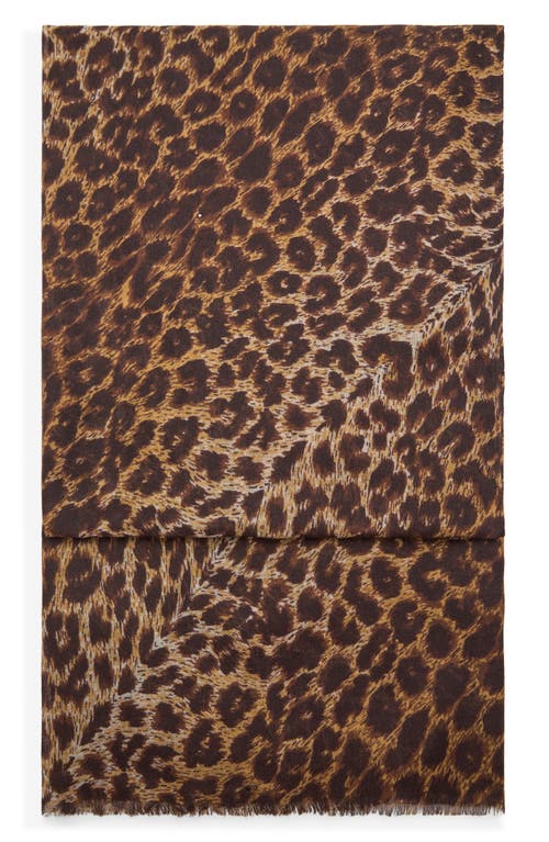 MANGO - Leopard Print Scarf