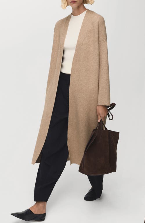 MANGO - Long Sweater Coat