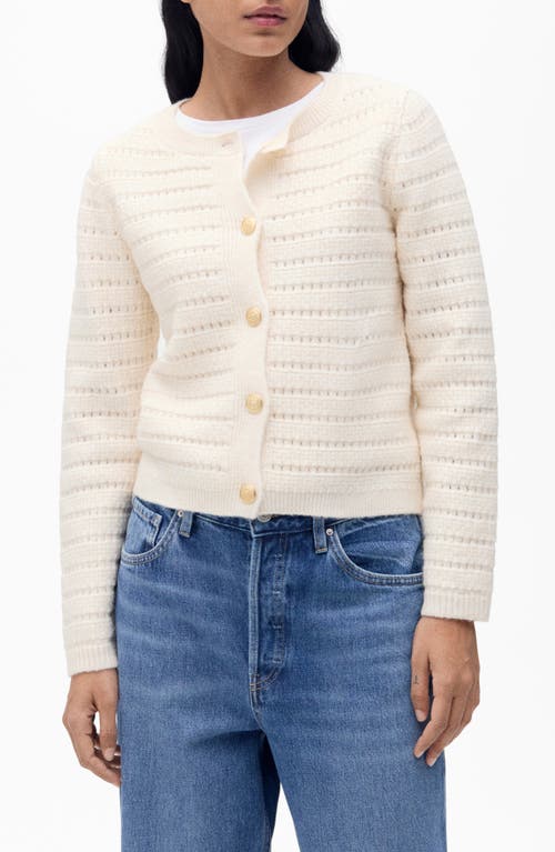 MANGO - Open Stitch Cardigan