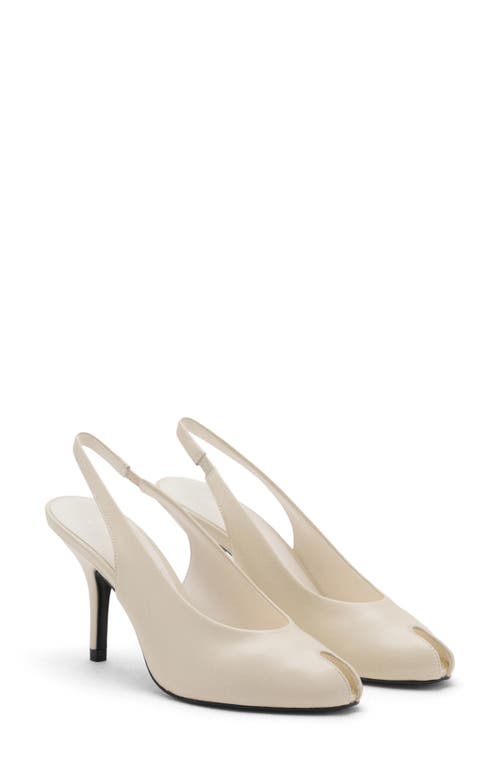 MANGO - Peep Toe Slingback Pump