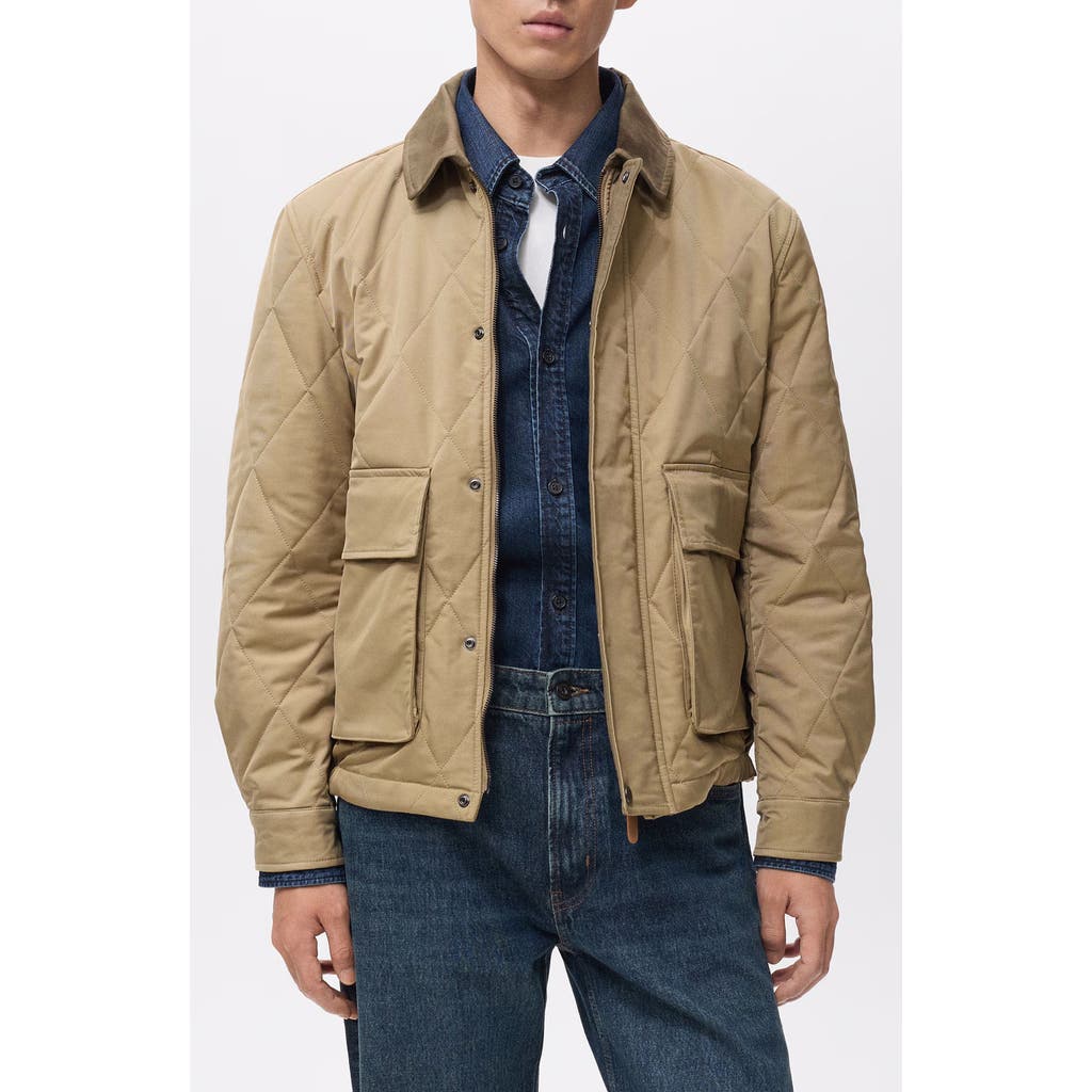 MANGO - Quilted Water-Repellent Jacket