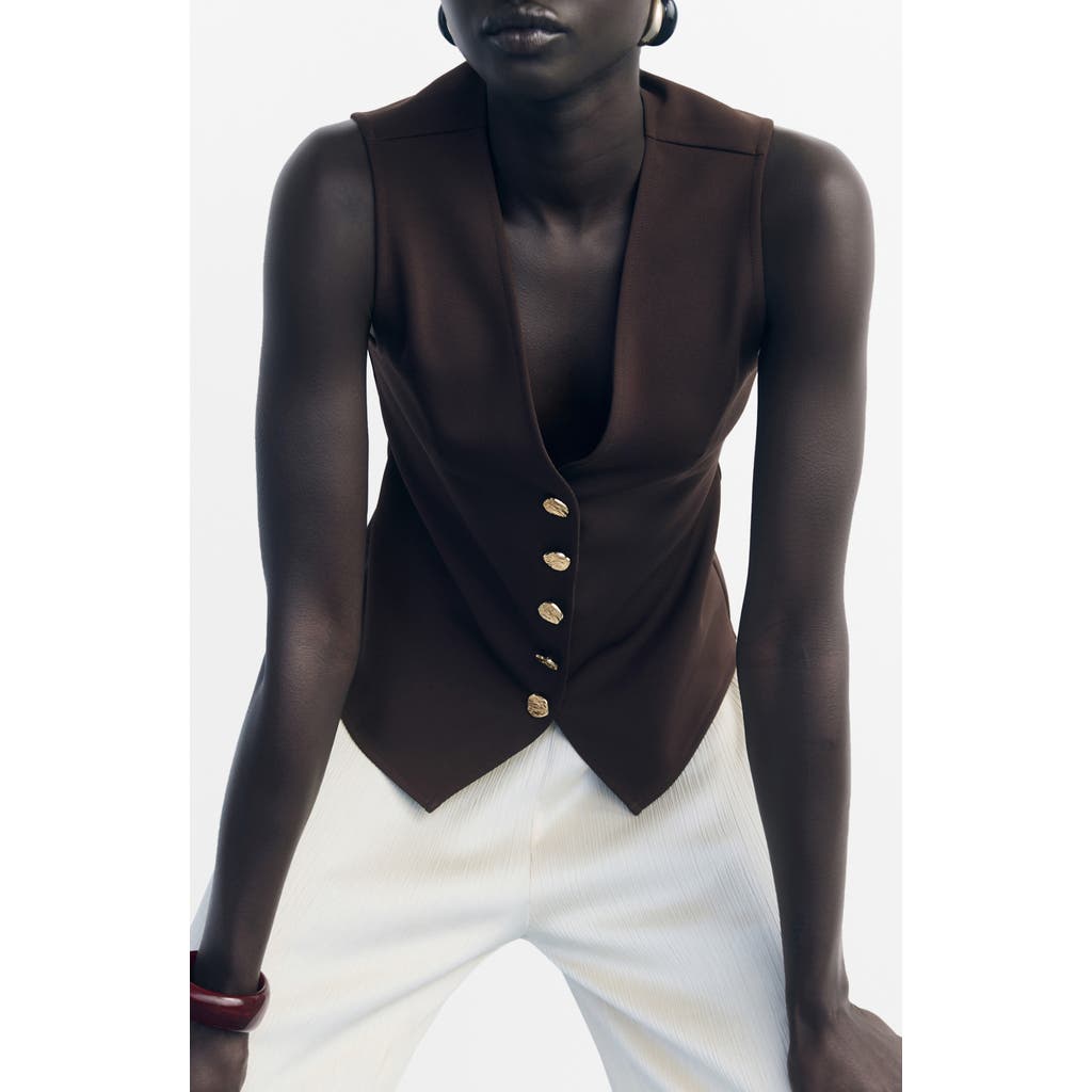 MANGO - Salve Button-Up Vest