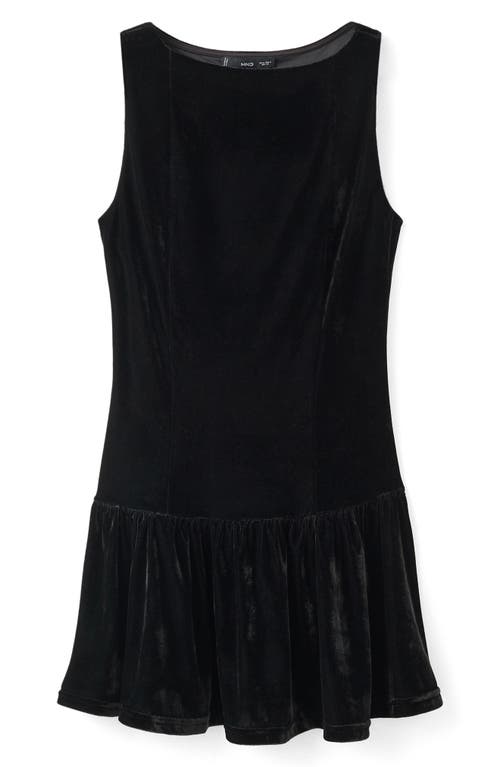 MANGO - Velvet Minidress