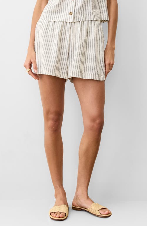 Marine Layer - Allison Stripe Hemp Blend Shorts