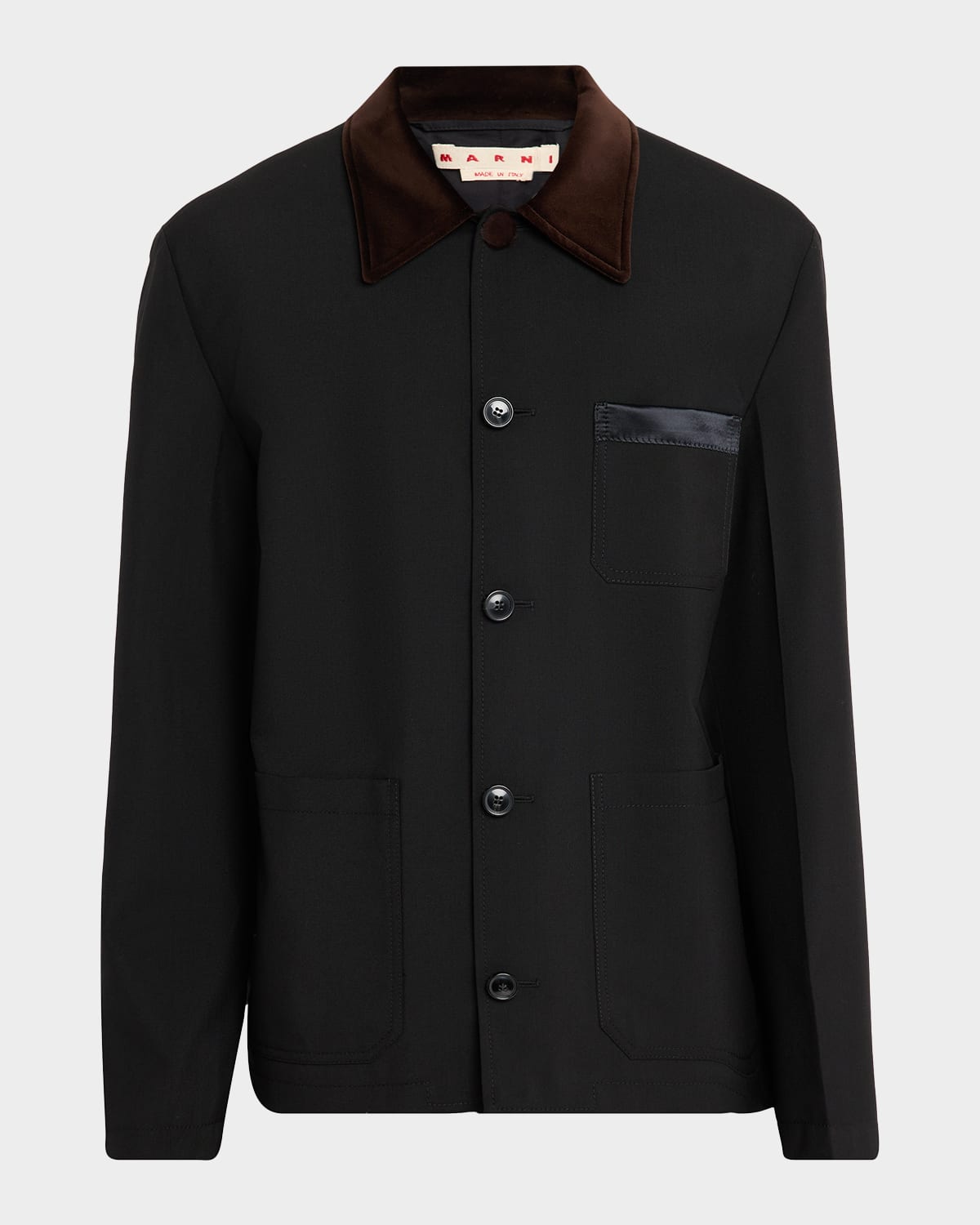 Marni - Men's Tropical Wool Workwear Jacket