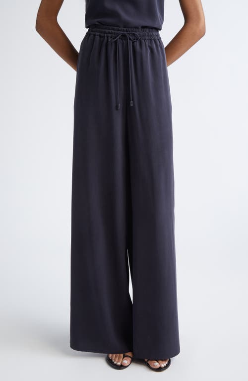 Max Mara - Genero High Waist Wide Leg Silk Pants
