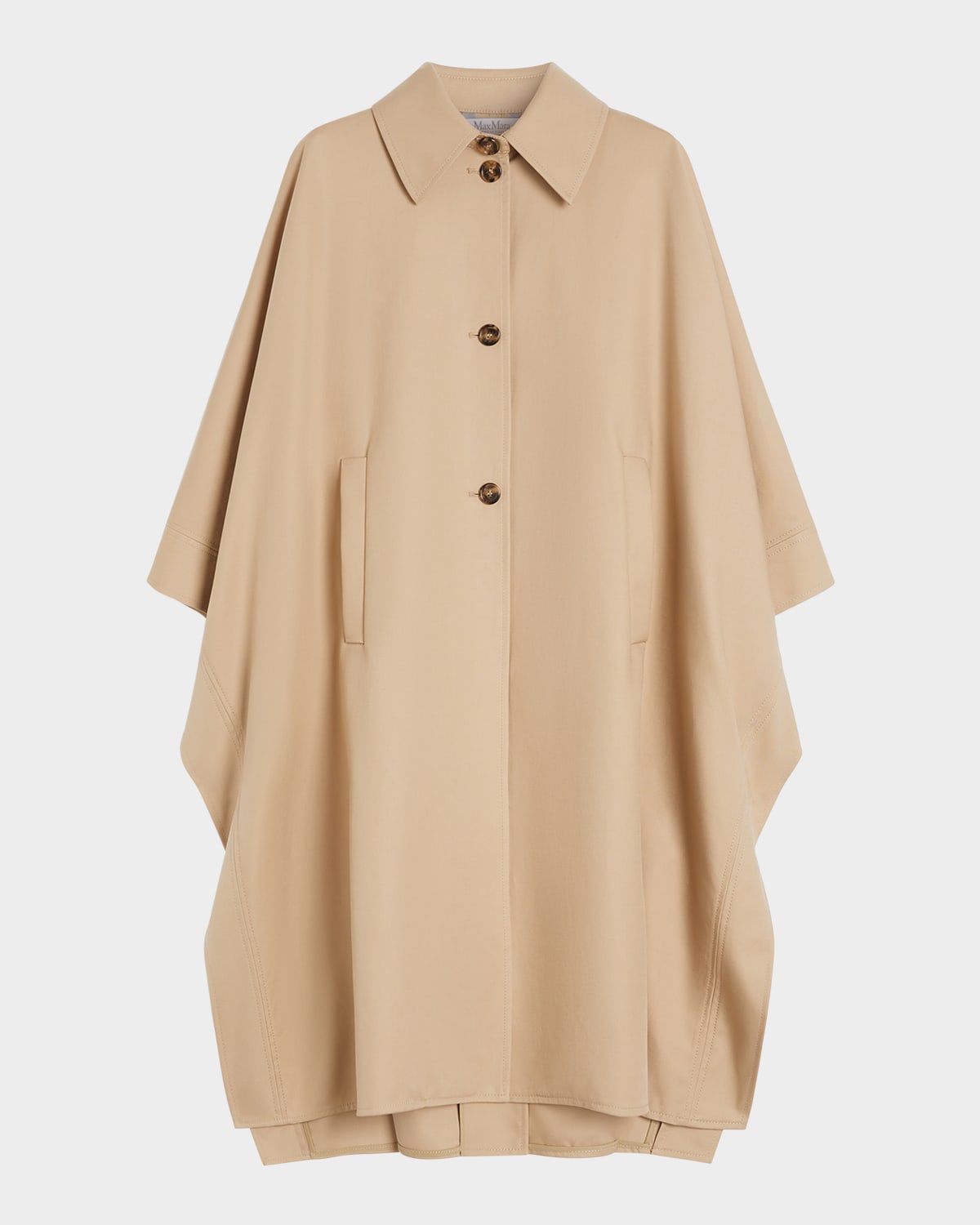 Max Mara - Pedale Water-Repellent Cotton Cape