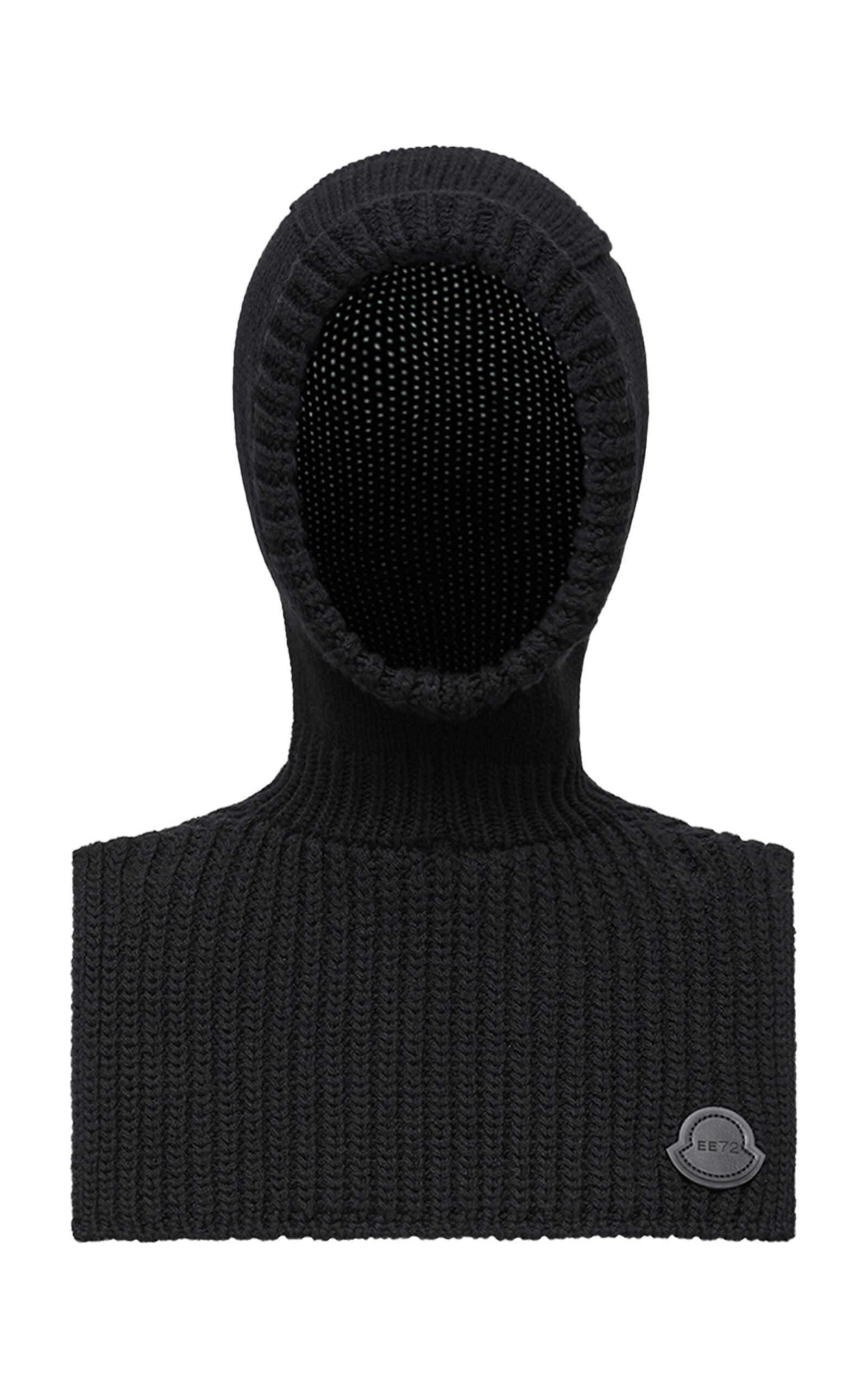 Moncler Genius - x EE72 by Edward Enninful Wool Balaclava Black OS