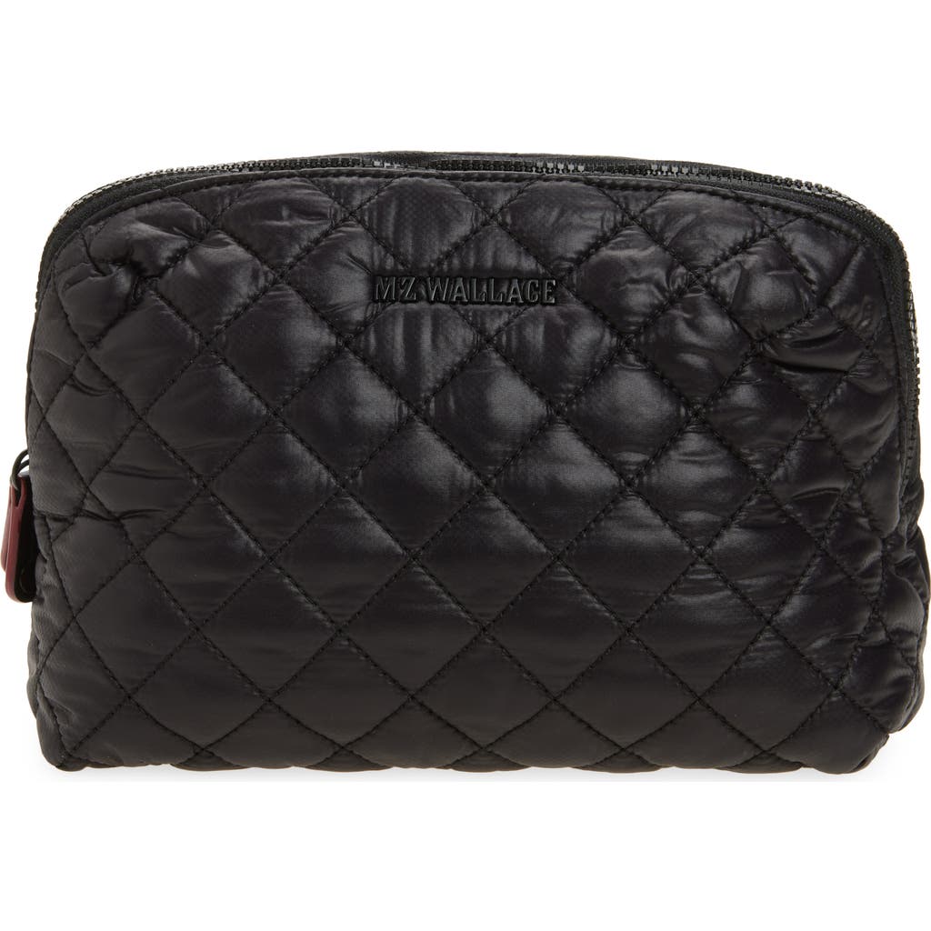 MZ Wallace - Medium Double Zip Quilted Cosmetics Pouch