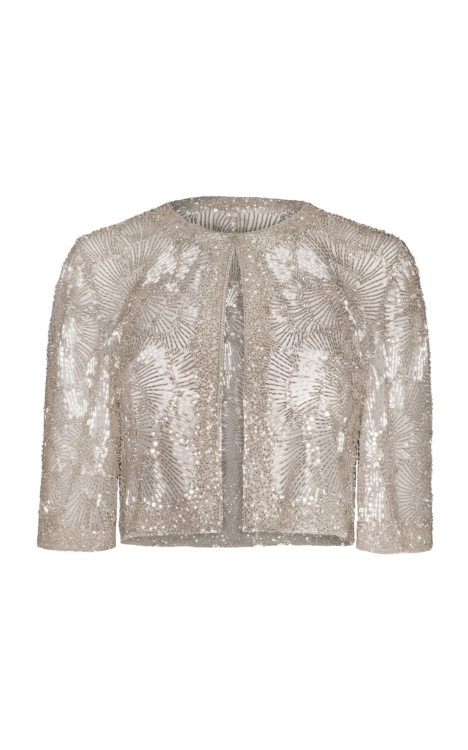 Naeem Khan - Beaded Cropped Bolero