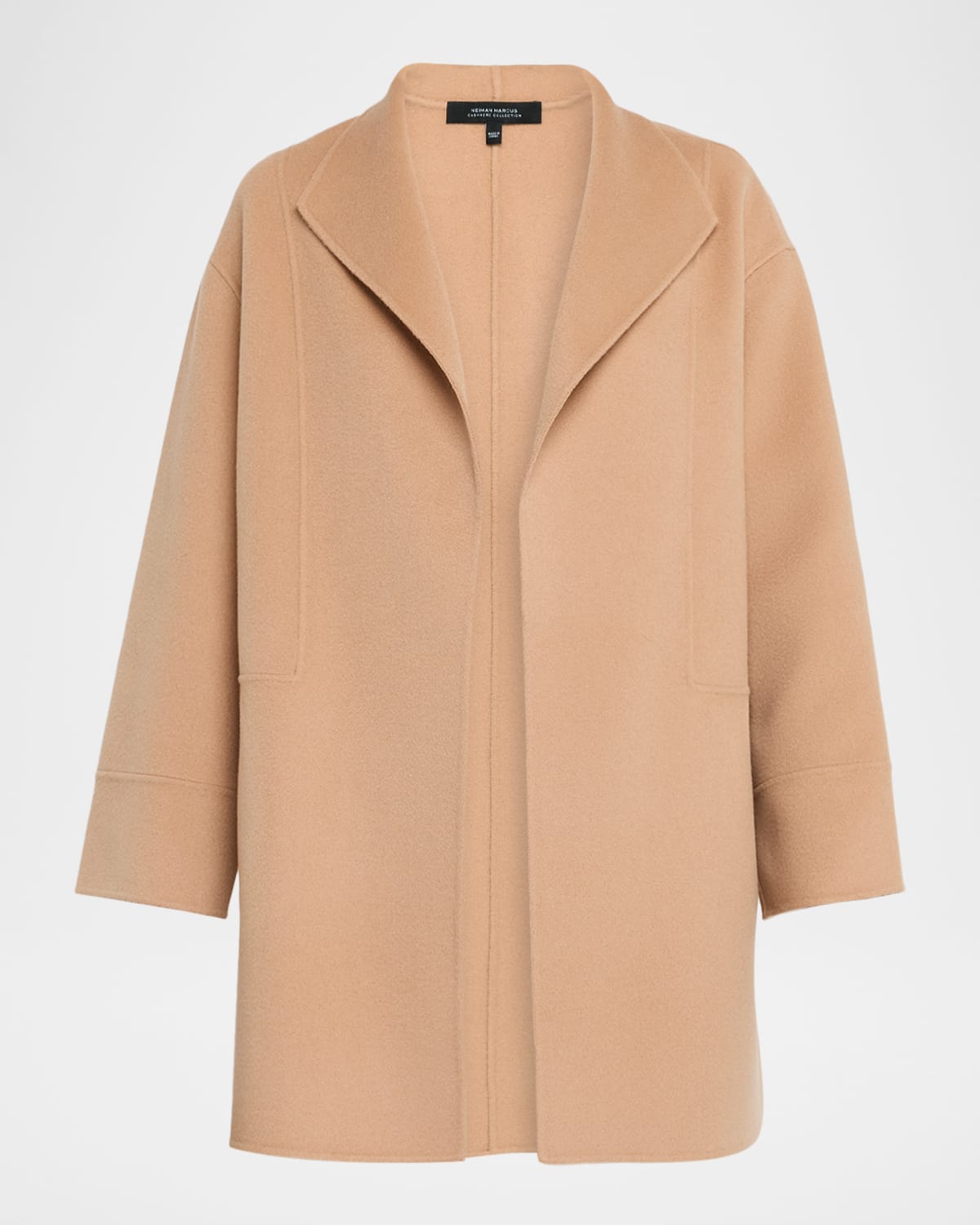 Neiman Marcus Cashmere Collection - Double-Faced Cashmere Cardigan