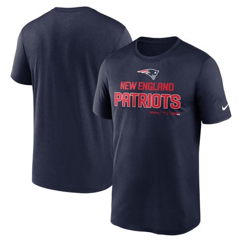 Nike - Men's Navy New England Patriots Legend Community Performance T-Shirt