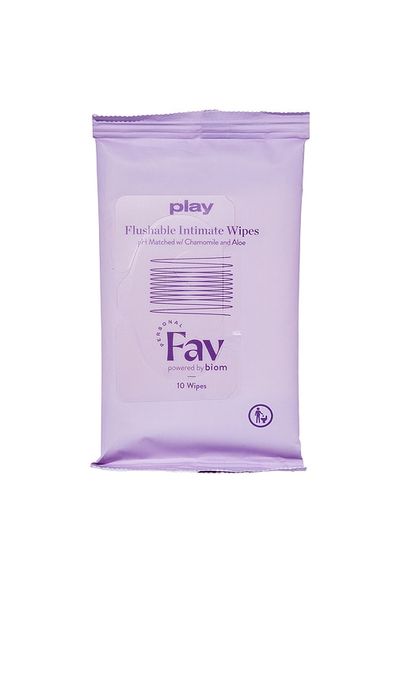 Personal Fav - Play Flushable Intimate Wipes 3 Pack