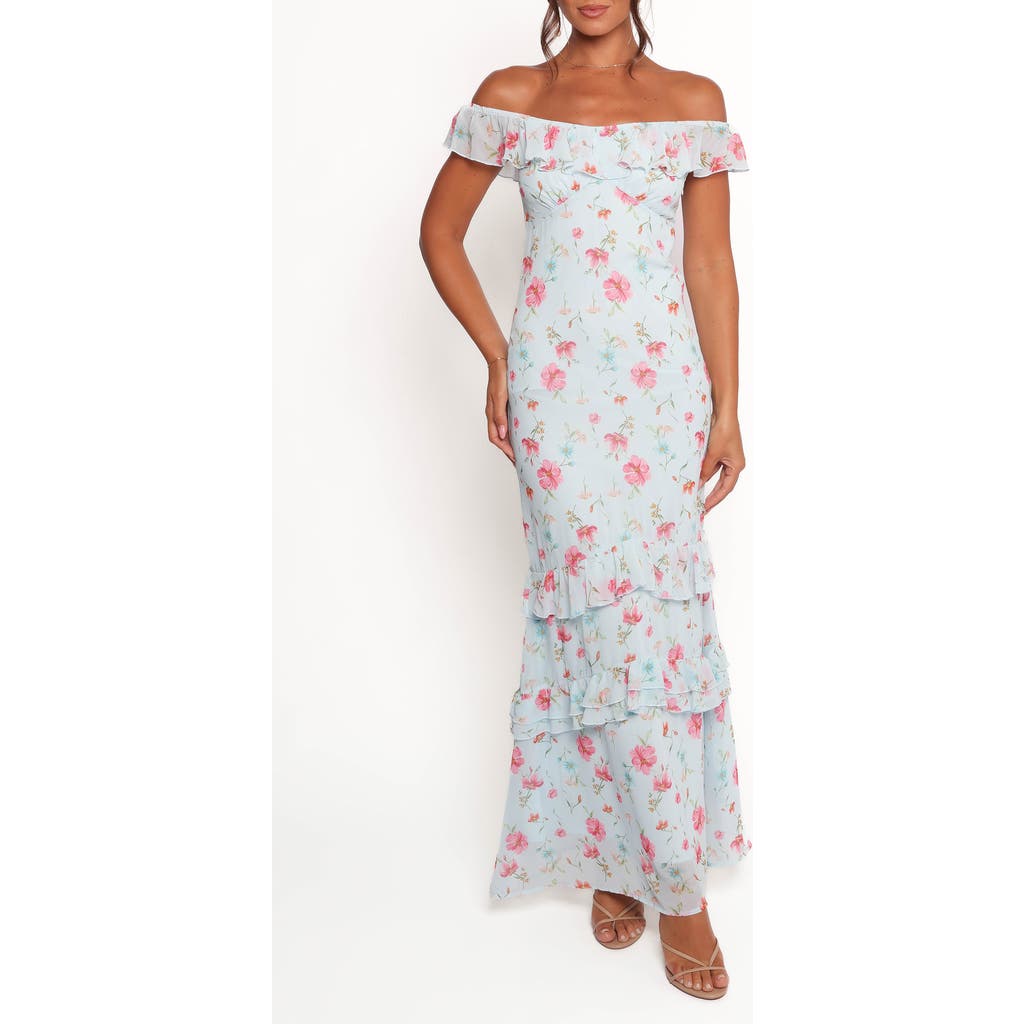 Petal & Pup - Irelynn Off the Shoulder Maxi Dress