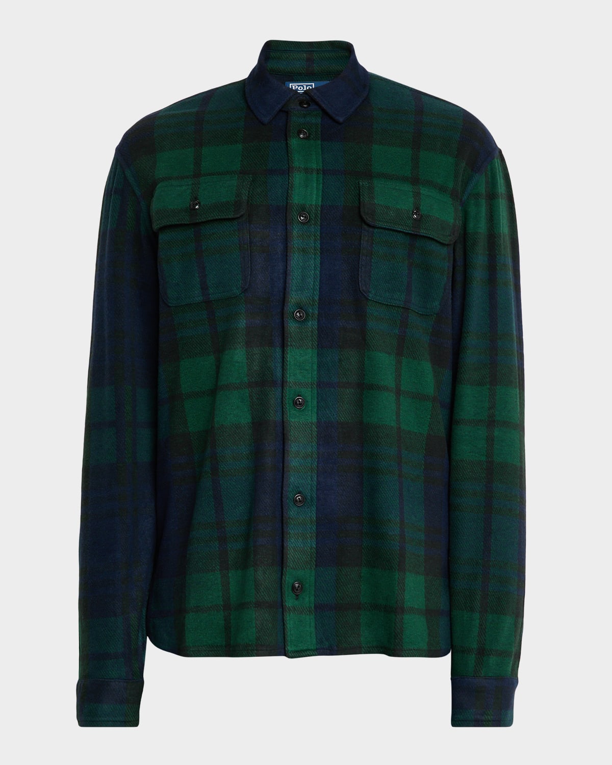Polo Ralph Lauren - Men's Plaid Knit Flannel Overshirt