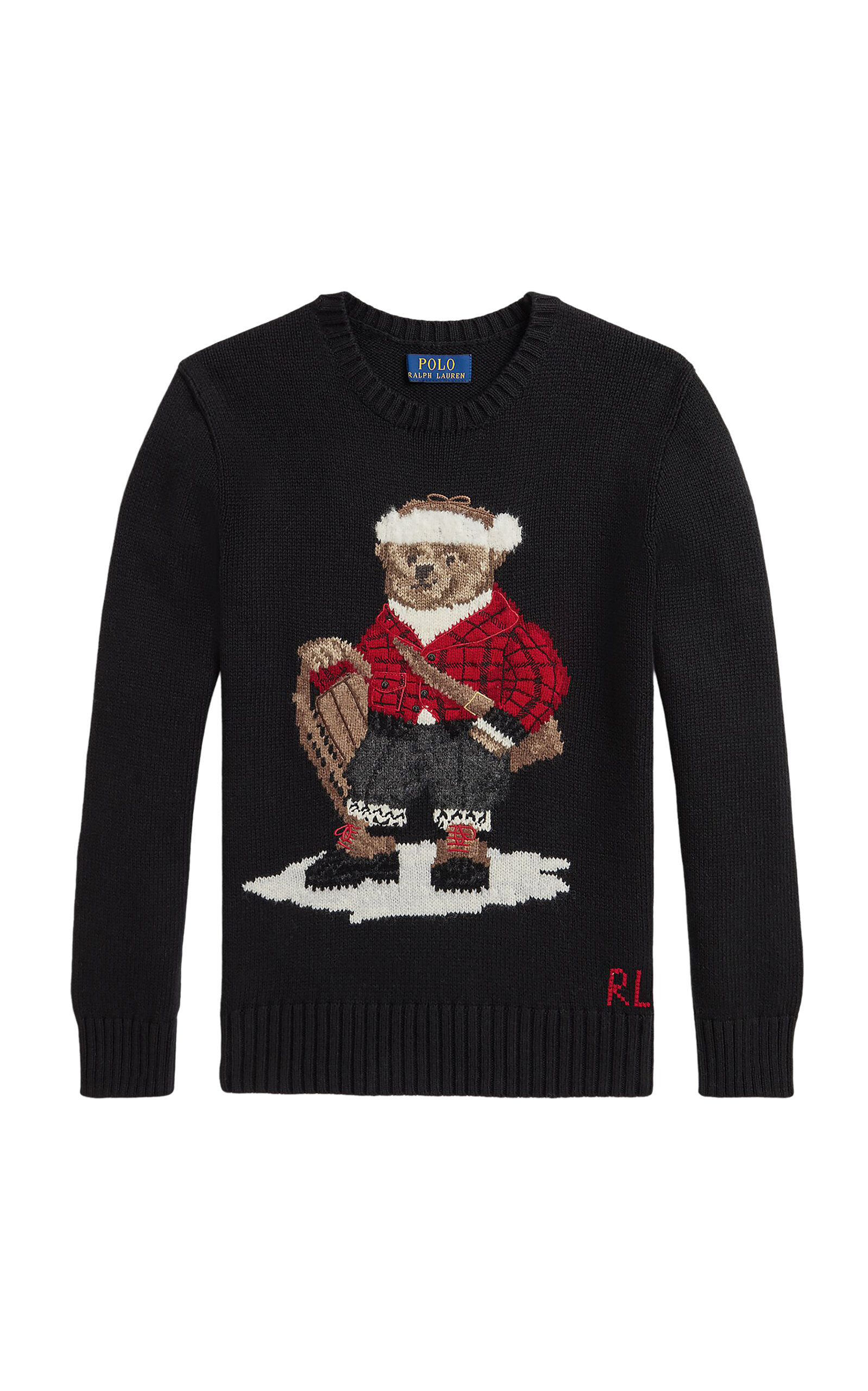 POLO RALPH LAUREN - Big Boy Polo Bear Sweater