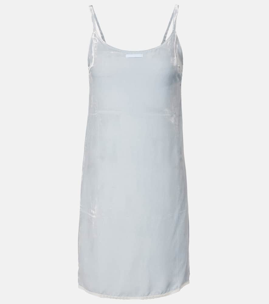 Prada - Velvet slip dress