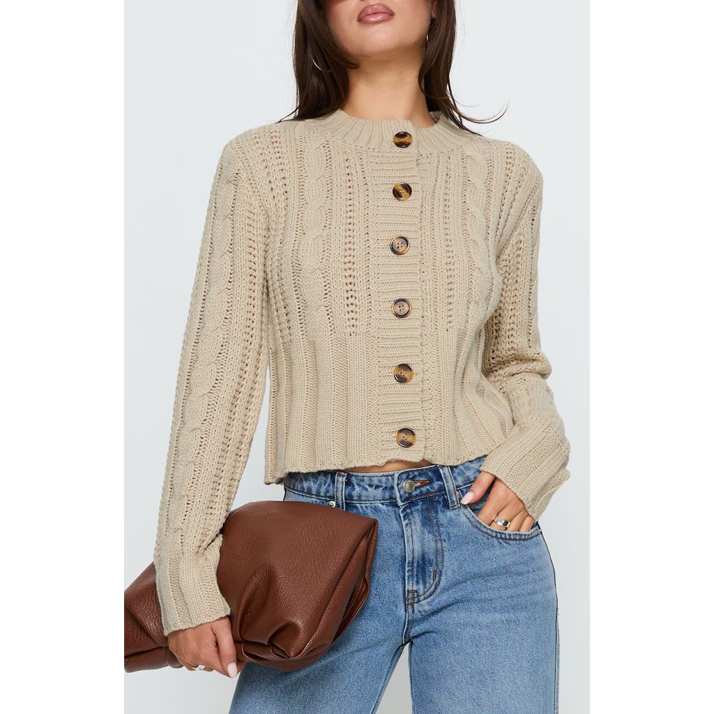 Princess Polly - Donielle Cable Cardigan