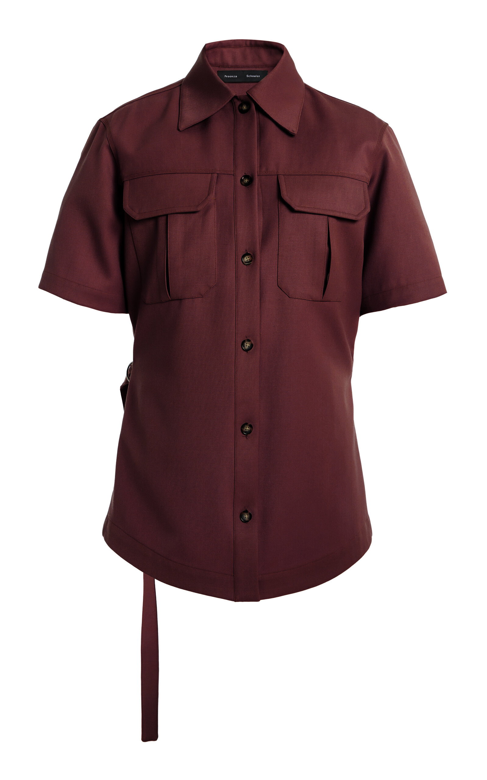 Proenza Schouler - Nali Wool Gabardine Top