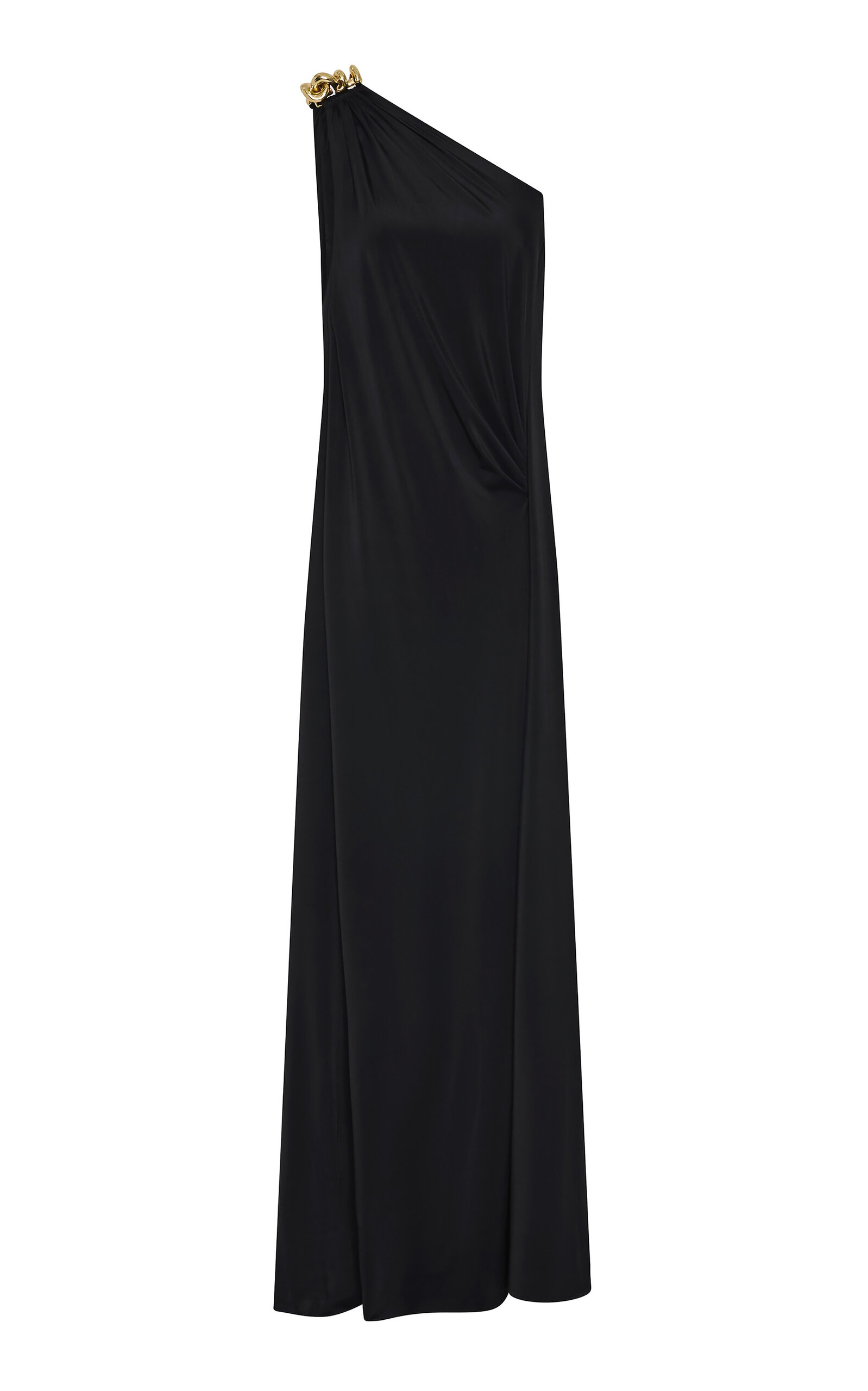 Rachel Gilbert - Enoha OneShoulder Draped Gown