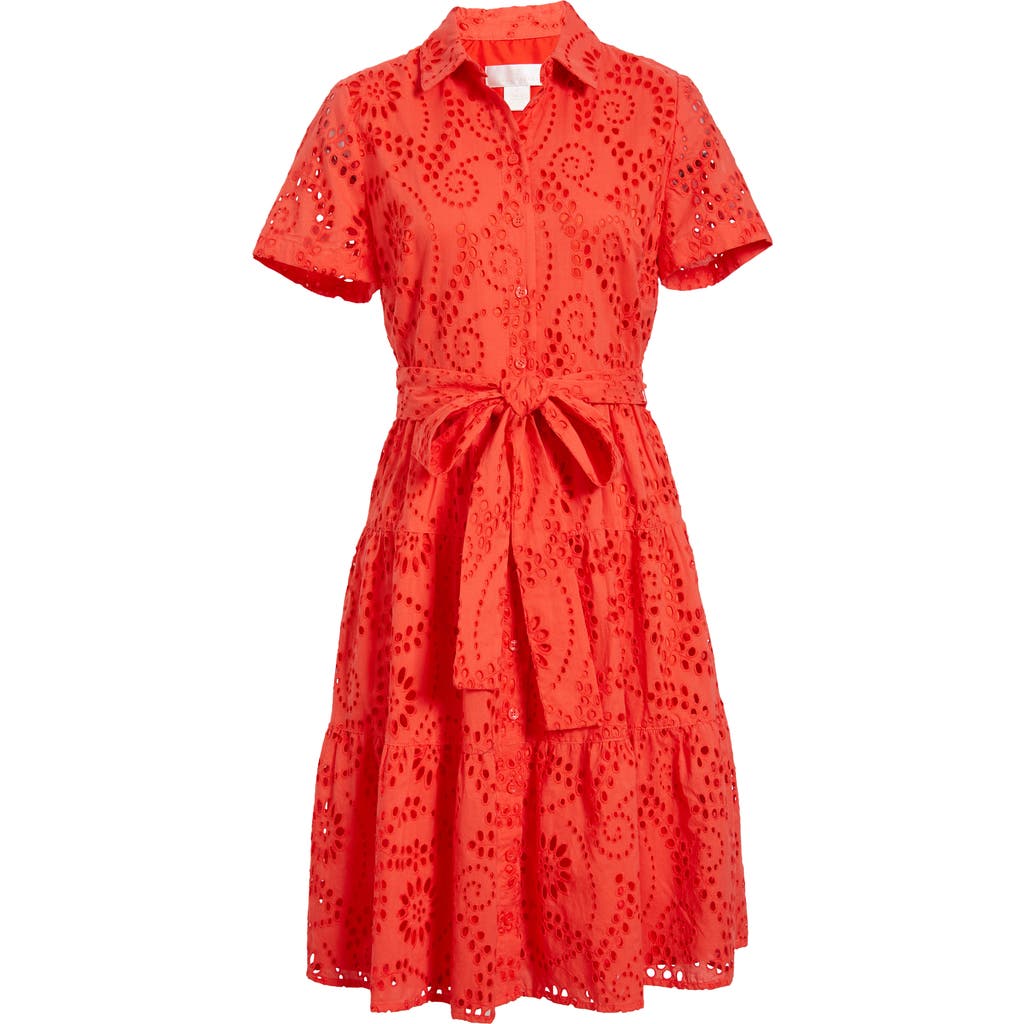 Rachel Parcell - Tiered Eyelet Shirtdress