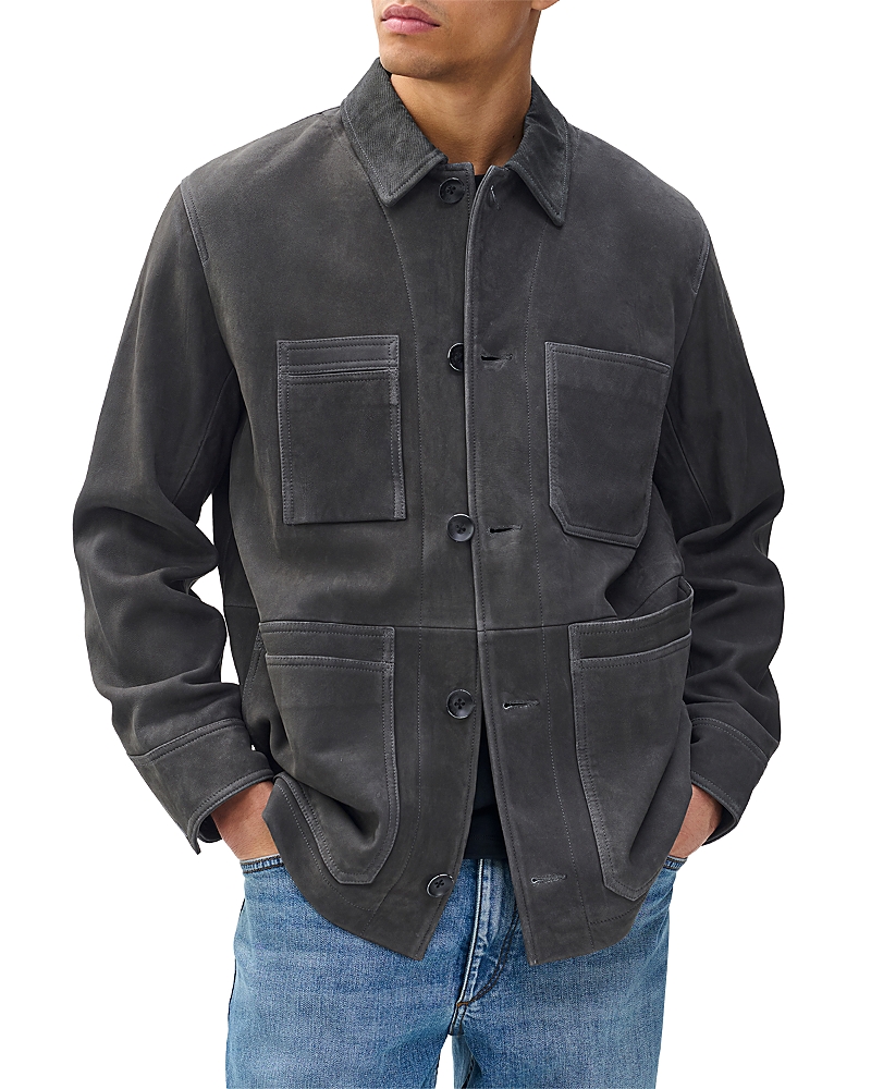 rag & bone - Graham Suede Chore Jacket